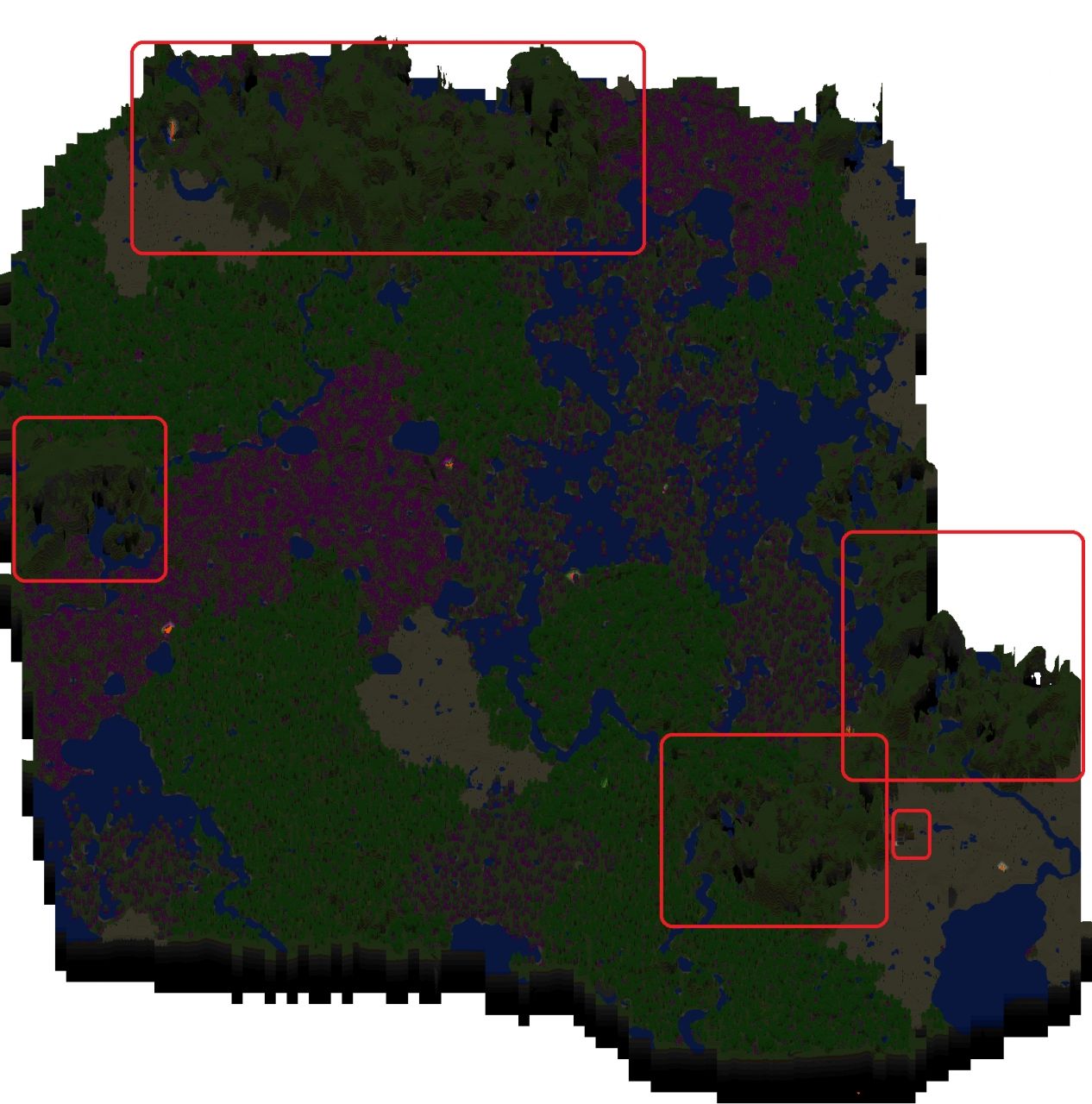 Epic Mountains Minecraft Map
